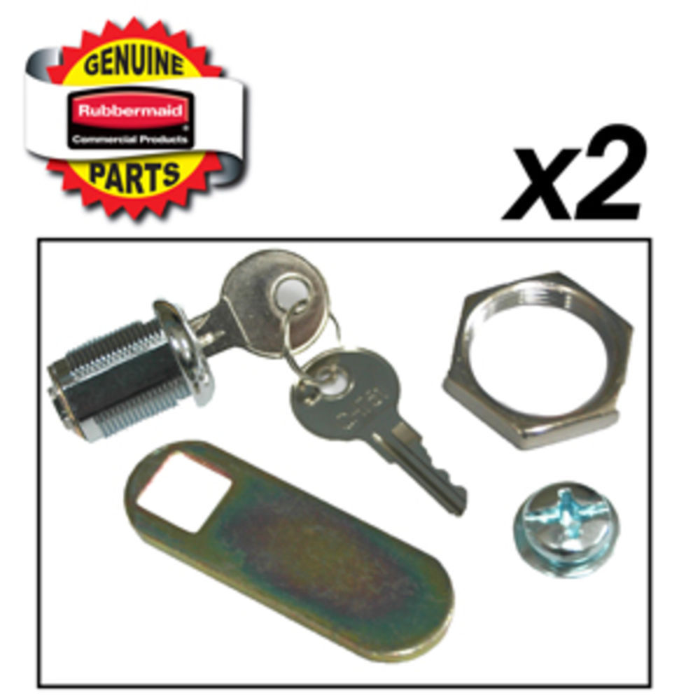 SpecialMade Goods & Services Lock Assembly W/Keys (OEM Rubbermaid part)
