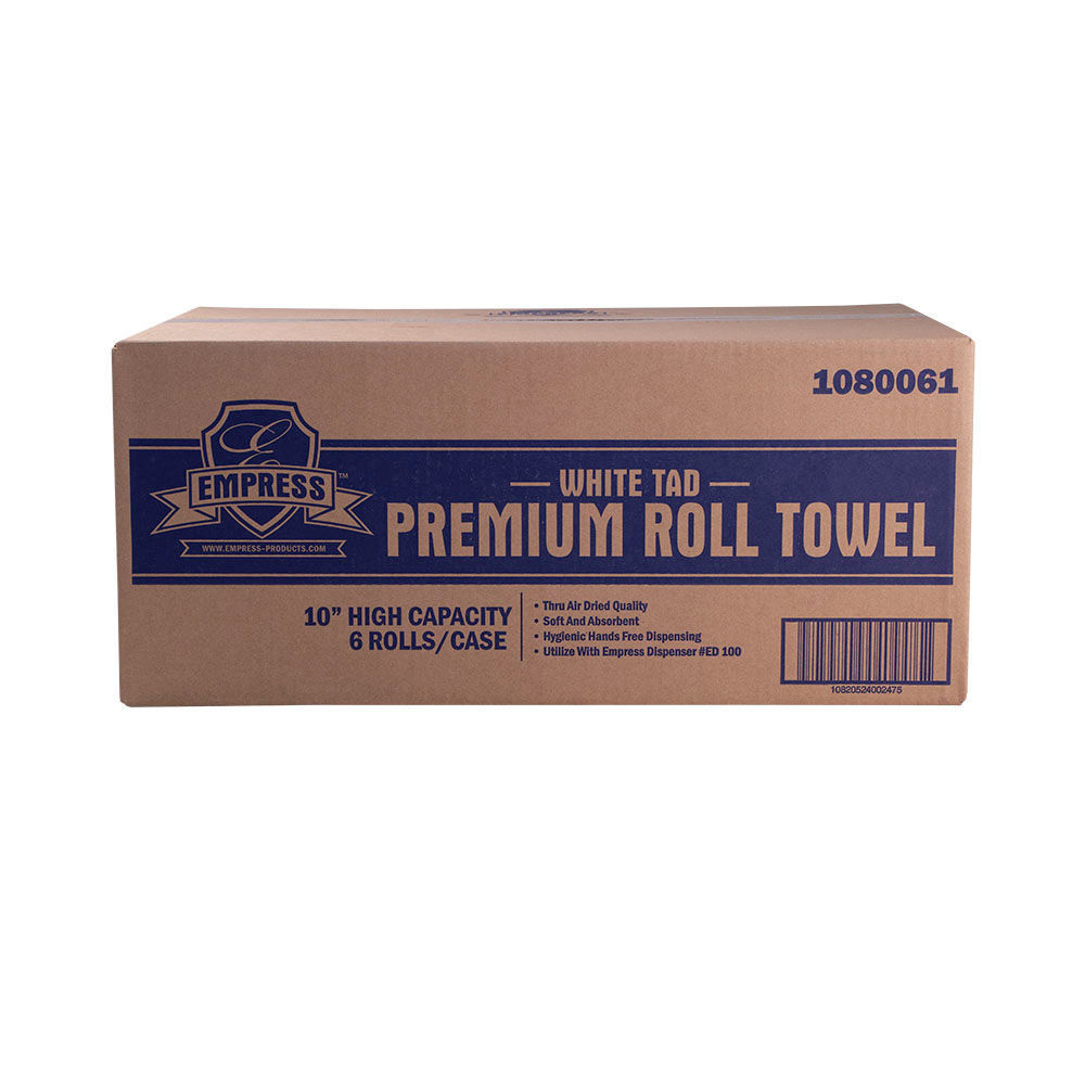 Sofidel CellySoft Hardwound Towel TAD - White 10" x 550', 6 / cs