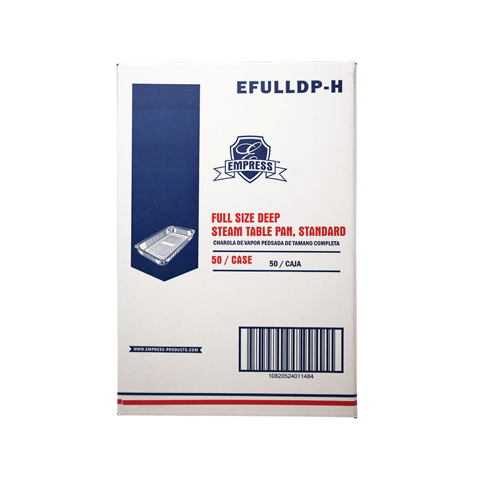 Empress Full Size Deep Steam Table Pan - Heavy 20.75" x 12.87" x 3.19 ...