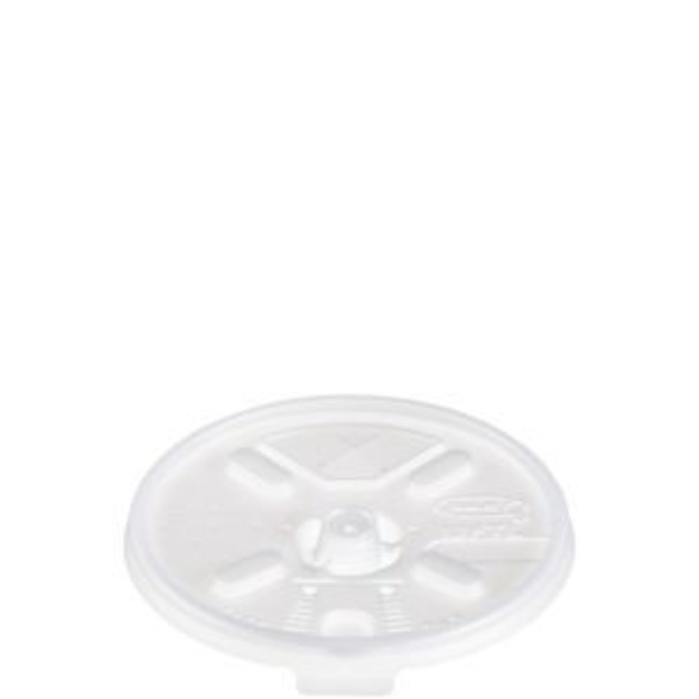 Dart Straw Slot Lid - Translucent, 10 / 100