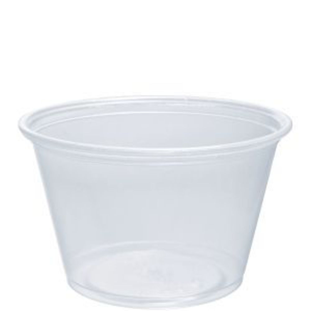 Dart Portion Container - 4 oz Clear, 20 / 125 Dart Portion Container - 4 oz Clear, 20 / 125