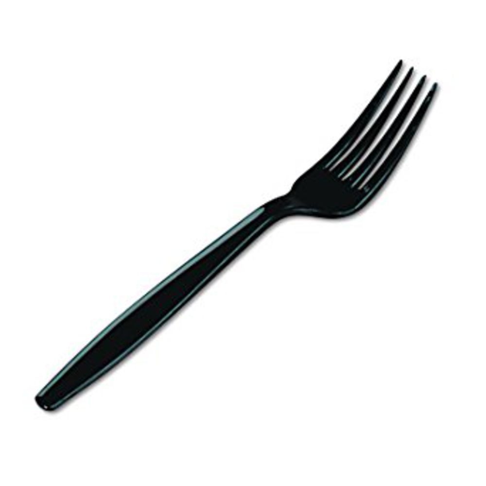 Prime Source Fork, Black, Heavy Weight, Individually Wrapped - 1000 Per ...