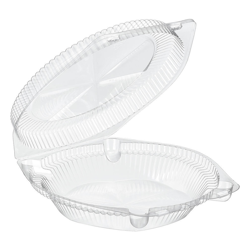 Inline Plastics SLP109 HINGED PIE CONTAINER FOR 9" PIE PET CLEAR - Manufacturer item# SLP109 ...