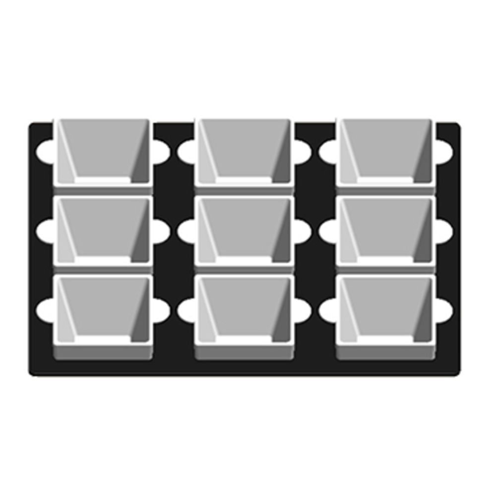 Professional Bakeware by Tablecraft Cold Food Template, 25-3/4" x 21-1/ ...