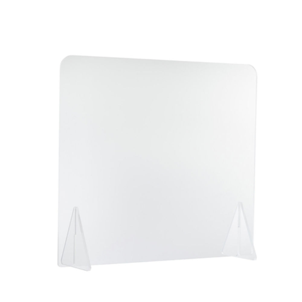 Professional Bakeware by Tablecraft Freestanding Countertop Shield, 24 ...