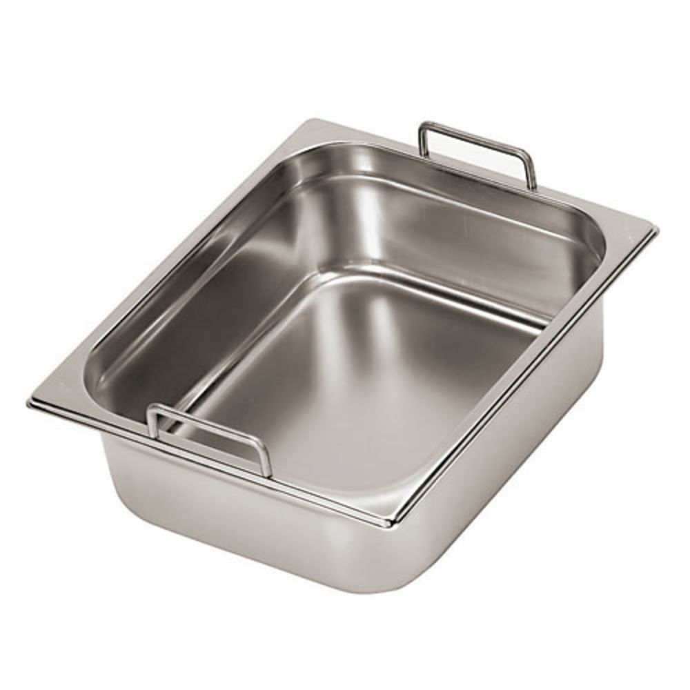 Paderno World Cuisine Hotel Pan S/S 1/1, Fixed Hndl, L 20 7/8" x W 12 3 ...