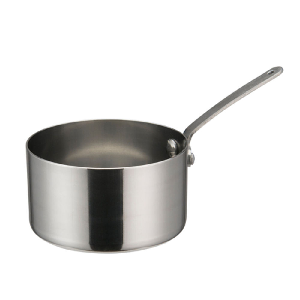 Winco Mini Sauce Pan, 3-1/2"Dia x 2"H, Stainless Steel
