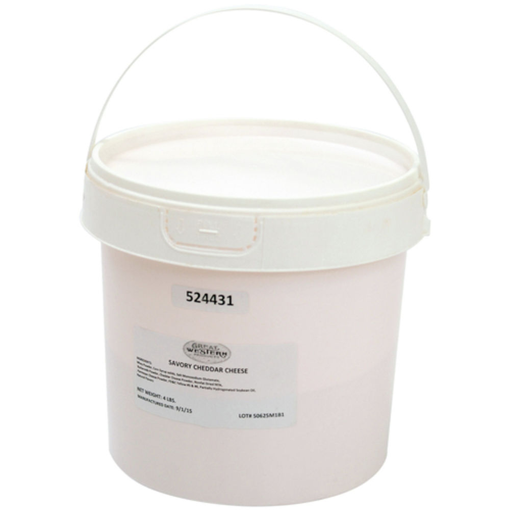 Winco Benchmark Cheddar Cheese Mix - Gallon