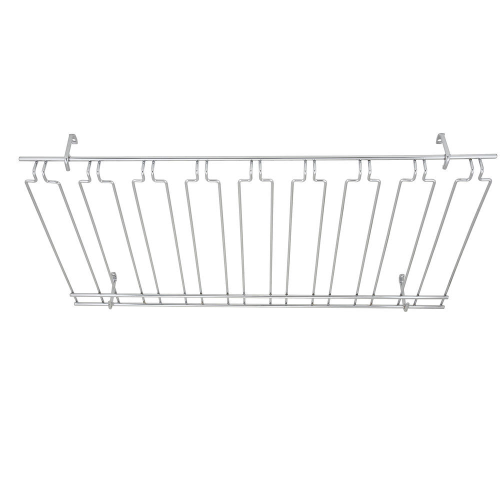 Winco Overhead Glass Rack, 18" x 36" x 4"- (8) channels