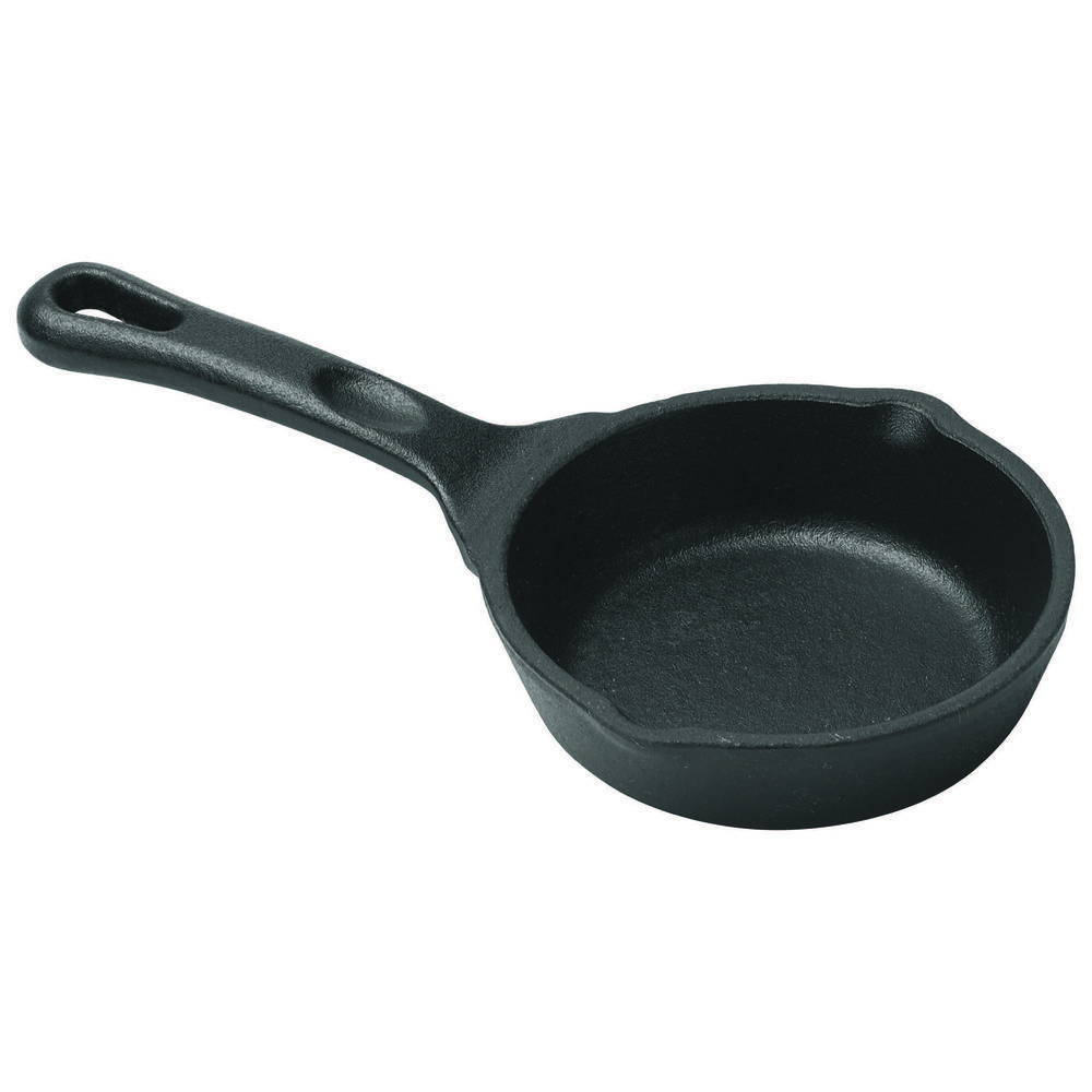Winco FireIron Mini Cast Iron, Enameled, 4-7/8"dia Round