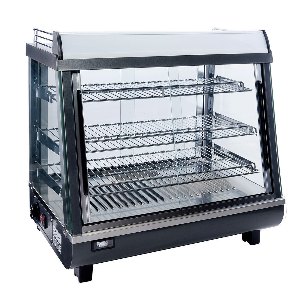 Winco Heated Display Merchandiser, 26-1/2"W- countertop