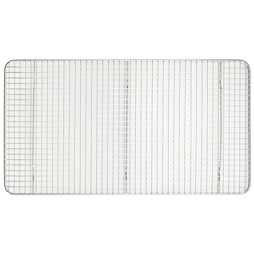 Winco Wire Pan Grate, 10" x 18"- full size