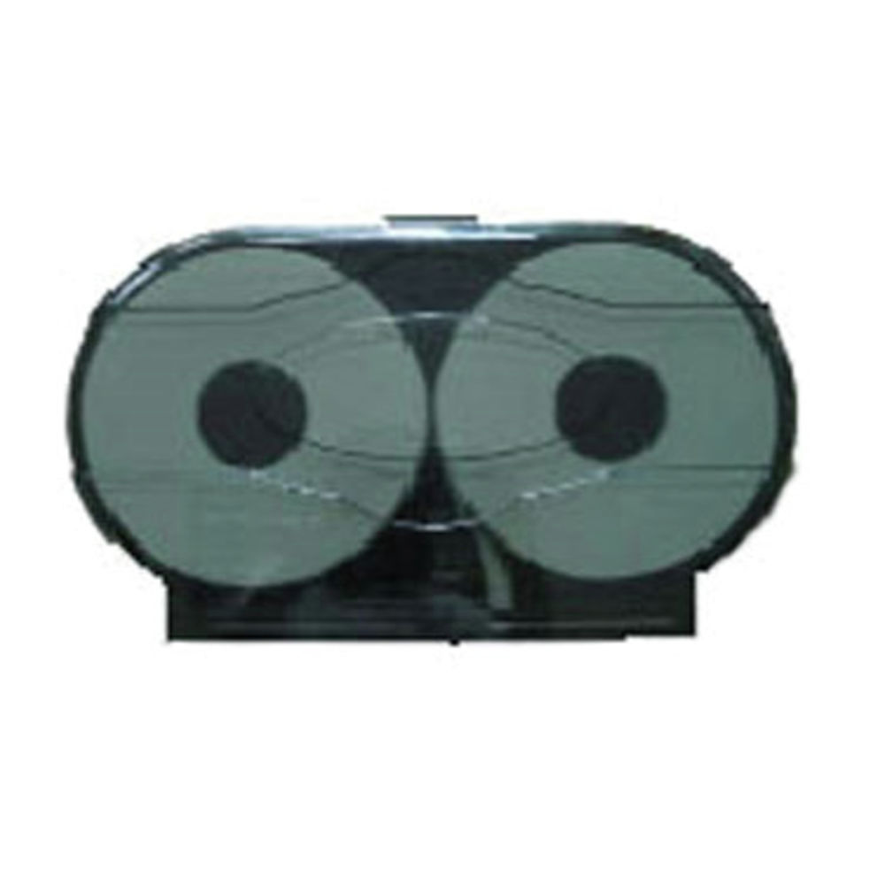 Winco Toilet Paper Dispenser, double roll (approximately 9-1/2" dia. x ...