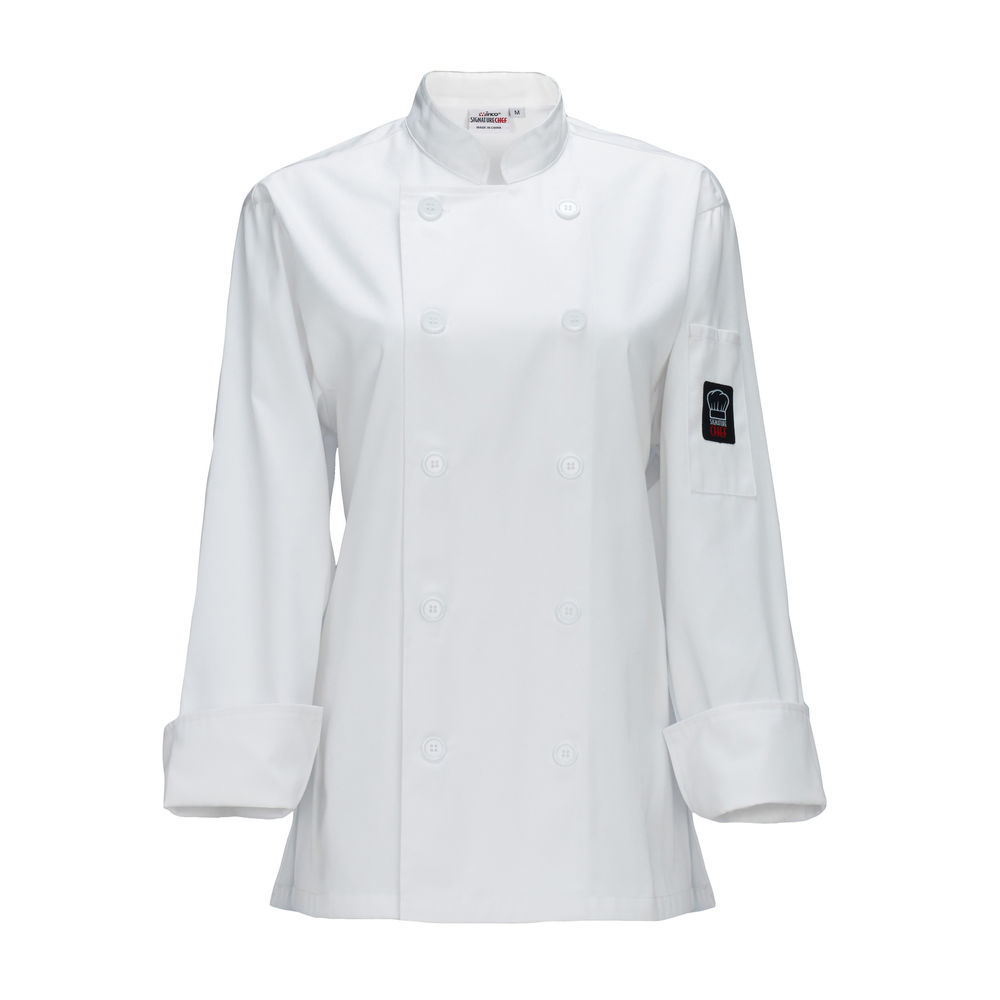 Winco Chef jacket, universal fit- double breasted- medium