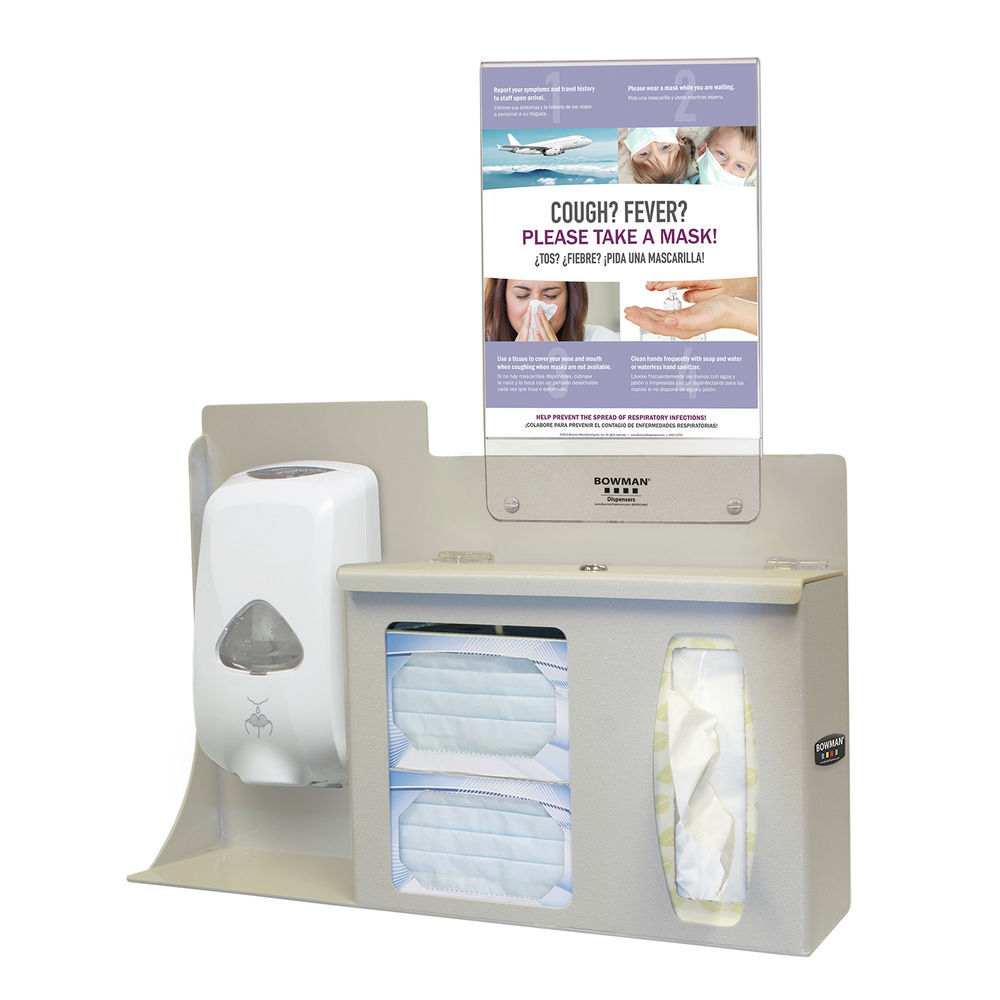 Bowman Dispensers Cover Your Cough Compliance Kit