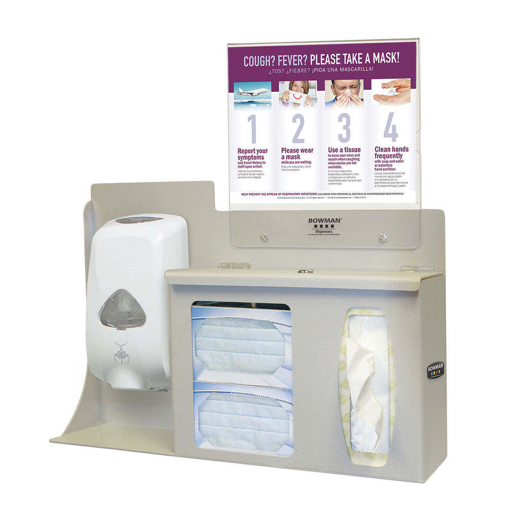 Bowman Dispensers Cover Your Cough Compliance Kit