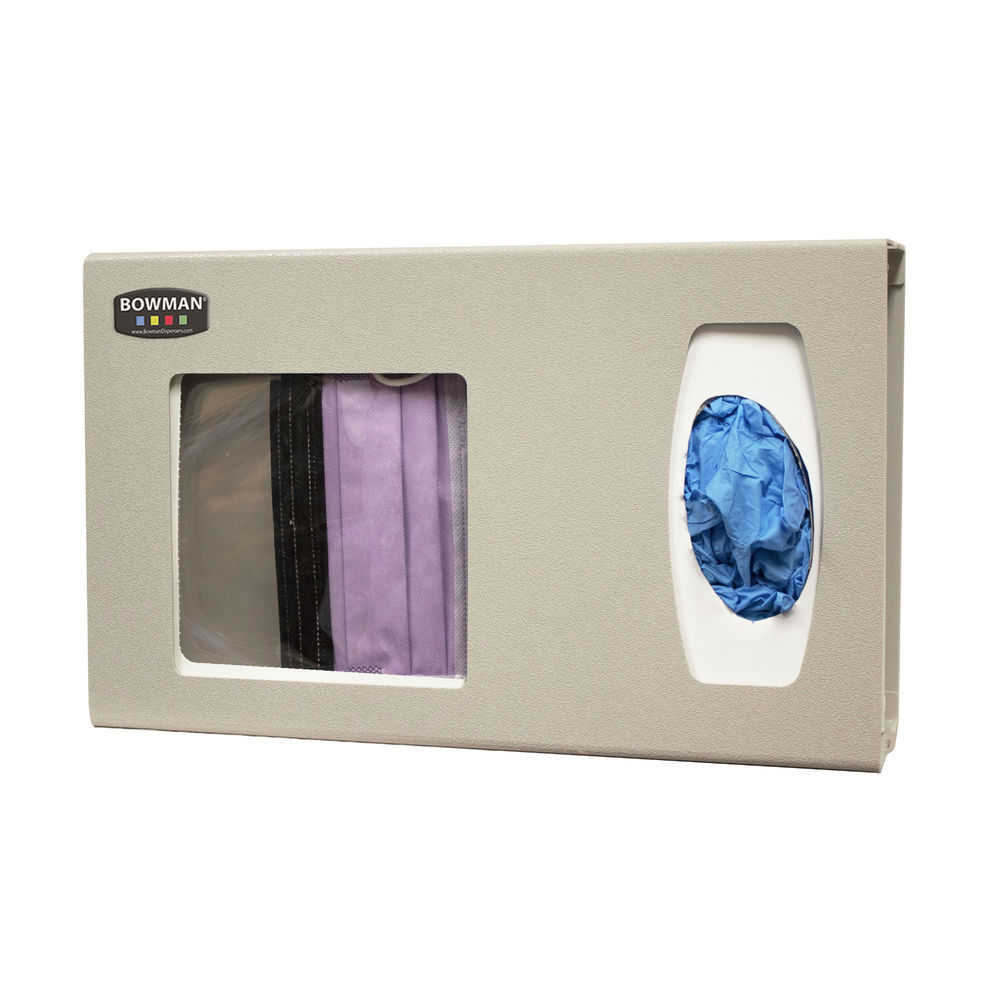 Bowman Dispensers Protective Wear Dispenser - Glove & Mask