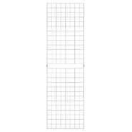 Econoco 2'x7' CHROME PORTABLE GRID PANEL