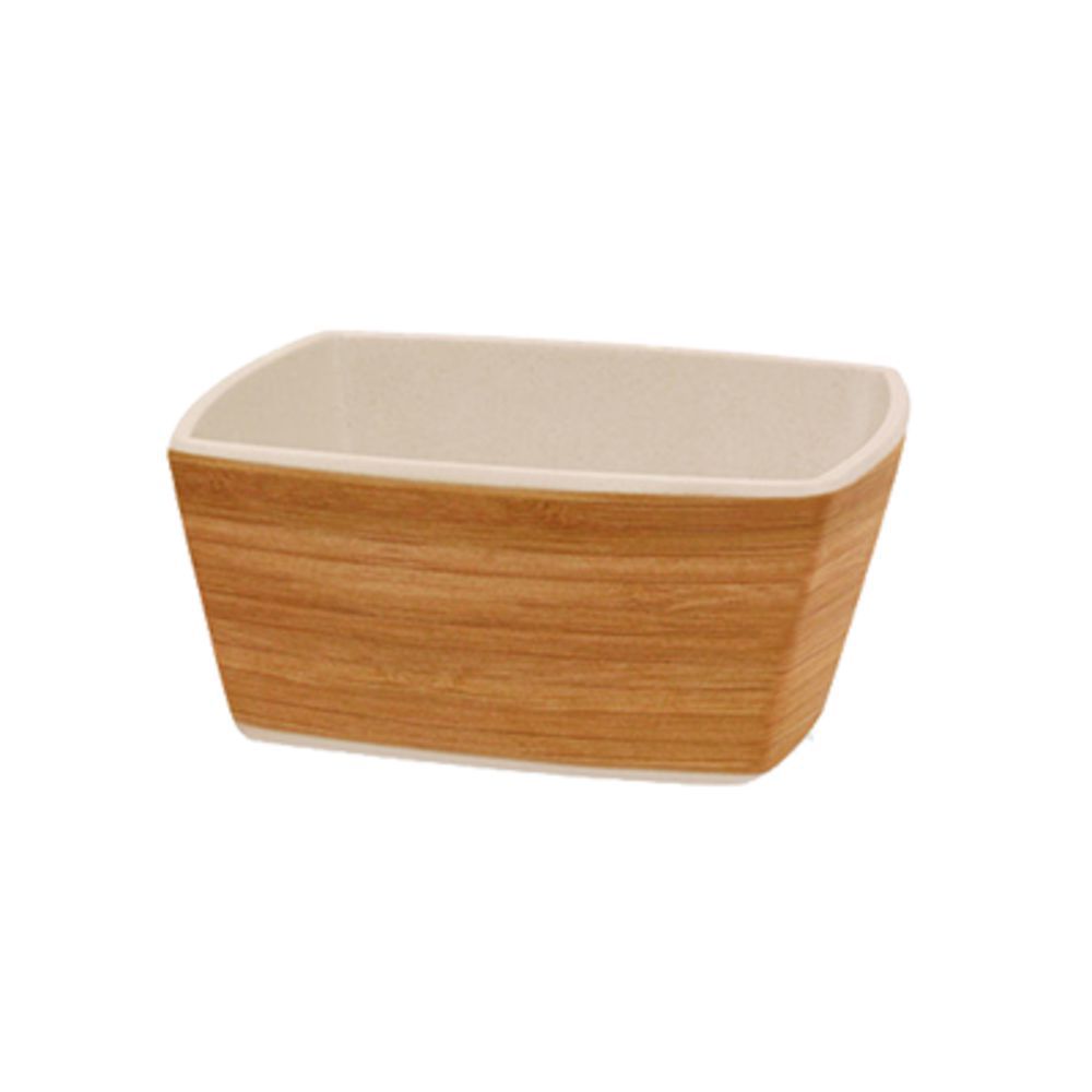 Front of the House 4" Square Platewise Mod Bowl - 10oz-case pack/12