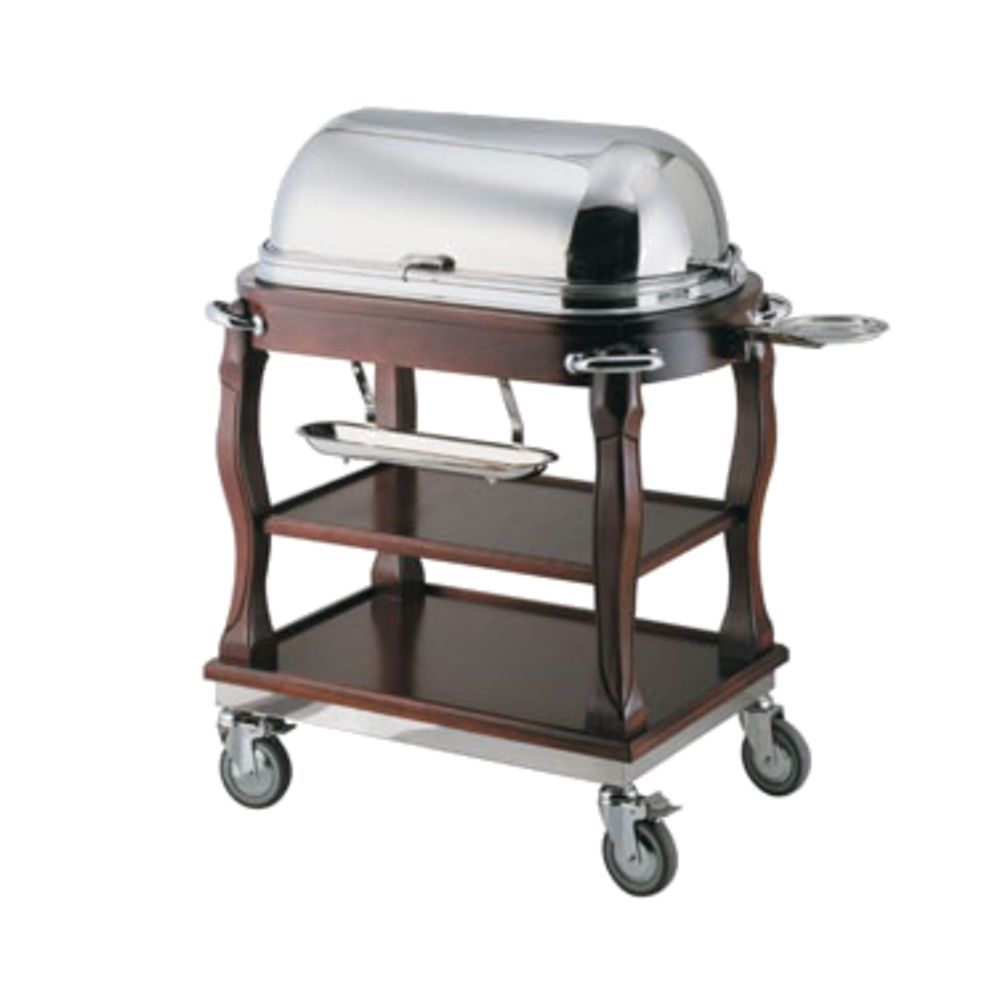 Front of the House Smart Buffetware - Roast Beef Trolley with Queen ...