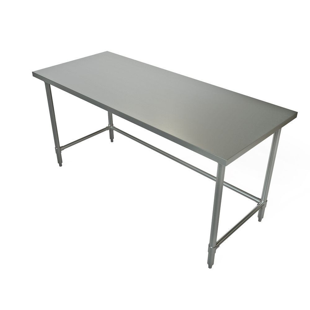 Tarrison Products Ltd Work Table, 72" x 36", Stainless Steel Top