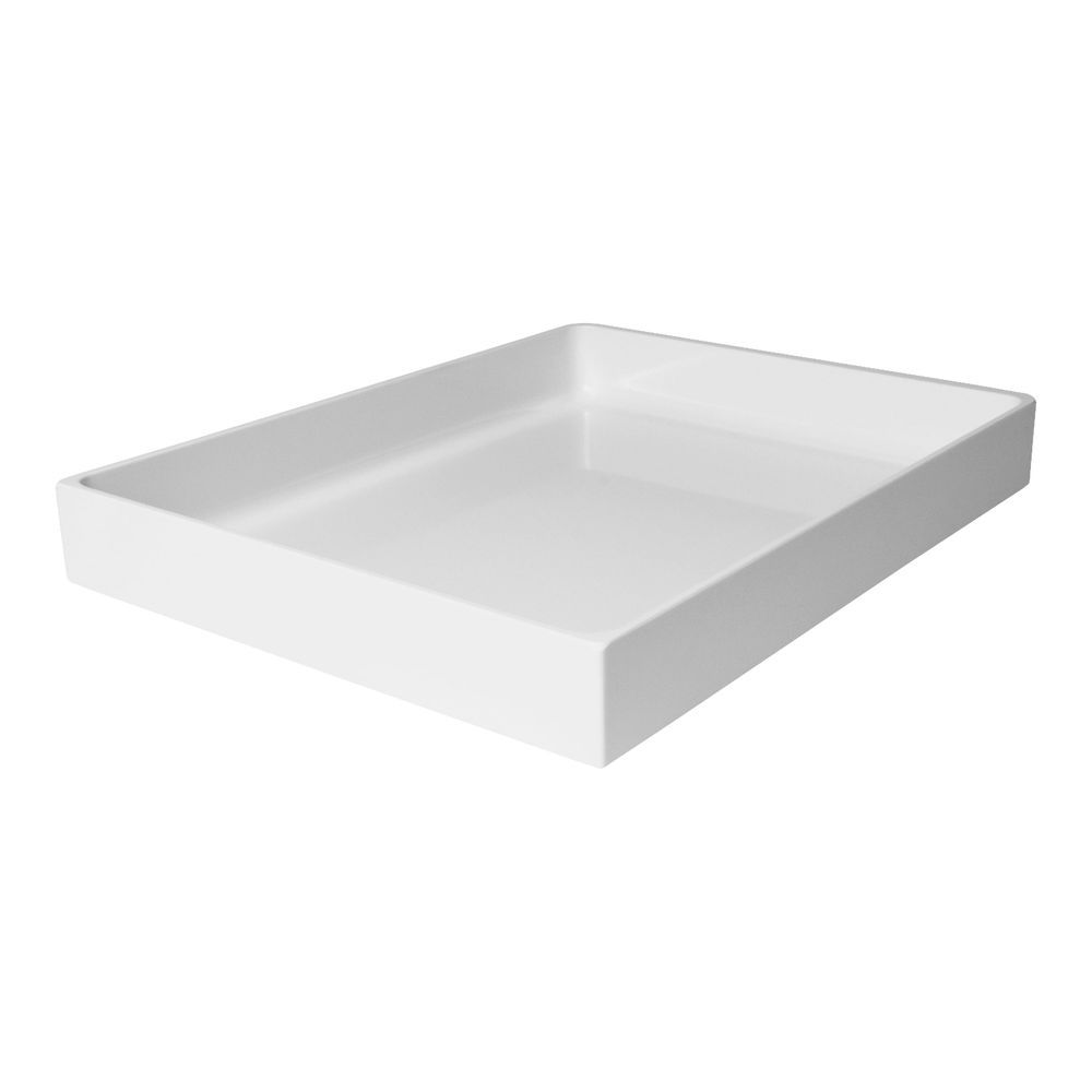 Elite Global Solutions Rectangular Bin, 15" x 12" x 2" h., Modern ...