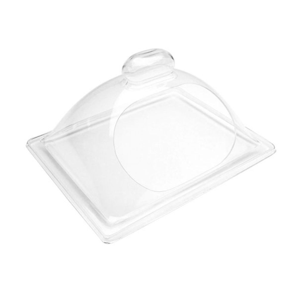 Delfin Rectangular Domes side cut dome acrylic gloss-12 x 10 x 5 Clear ...