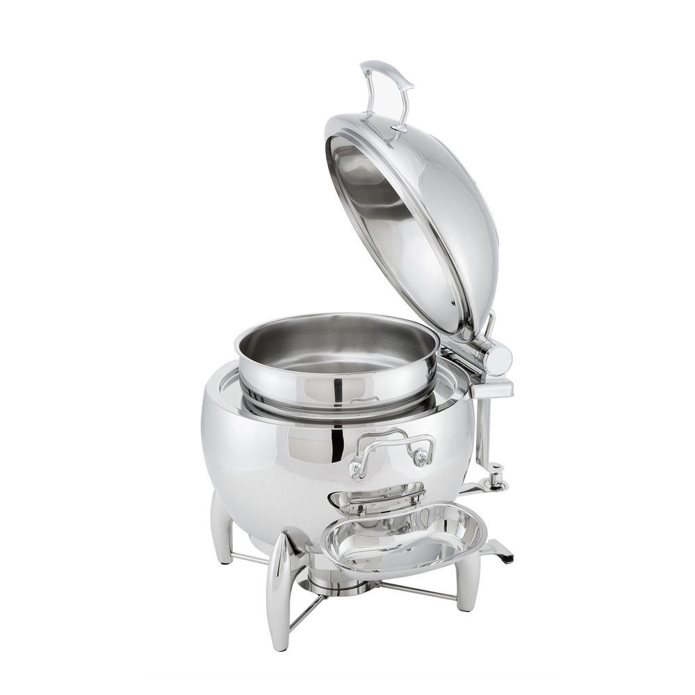 Steelite International Walco Idol Round Soup Station, 11-1/2 quart.