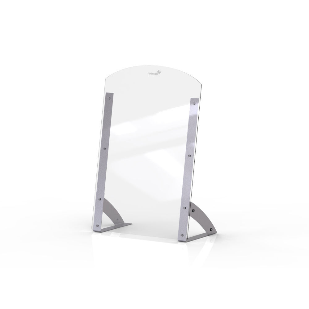 Rosseto Avant Guarde Shield + Serve 24 Clear Buffet Sneeze Guard