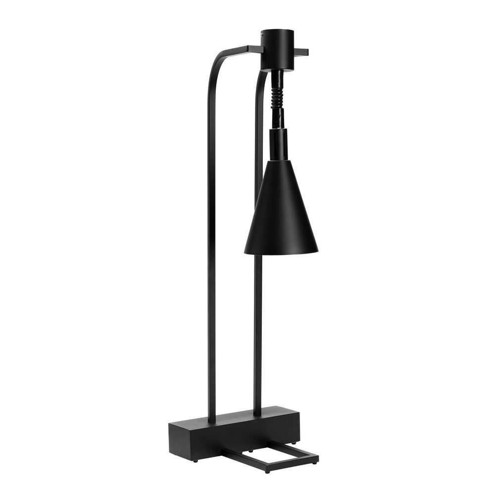 Rosseto Adjustable Height Heat Lamp, Black Matte, 1 EA