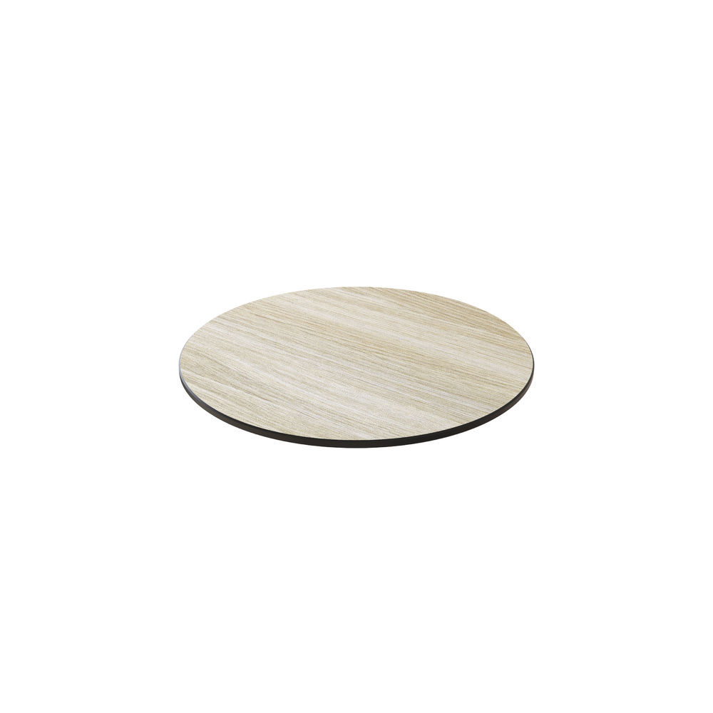 Rosseto Modulite Natural Wood 14 in. Round HPL Table Top