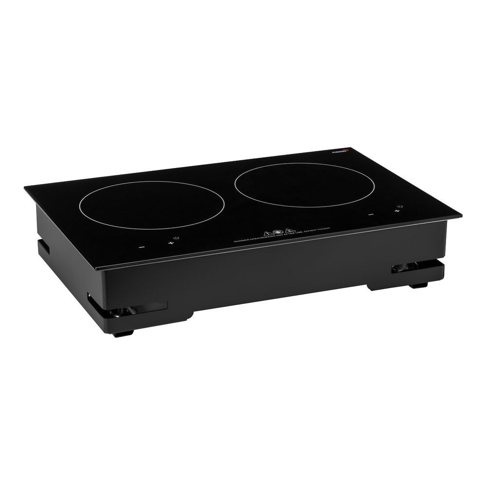Rosseto Multi-Chef 5" Black Double Induction Kit with Touch-Top ...
