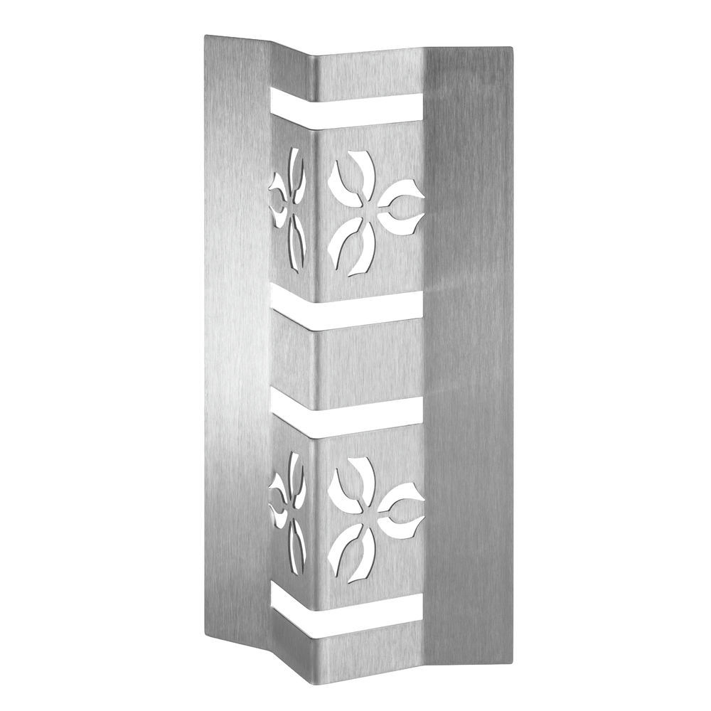 Rosseto Iris 12 V Stainless Steel Riser, Set of 2 Risers