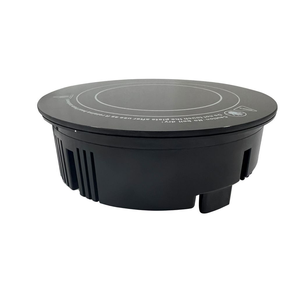Rosseto Single Touch-Top Induction Heater, 650 W(+/-5%)/120V 60Hz