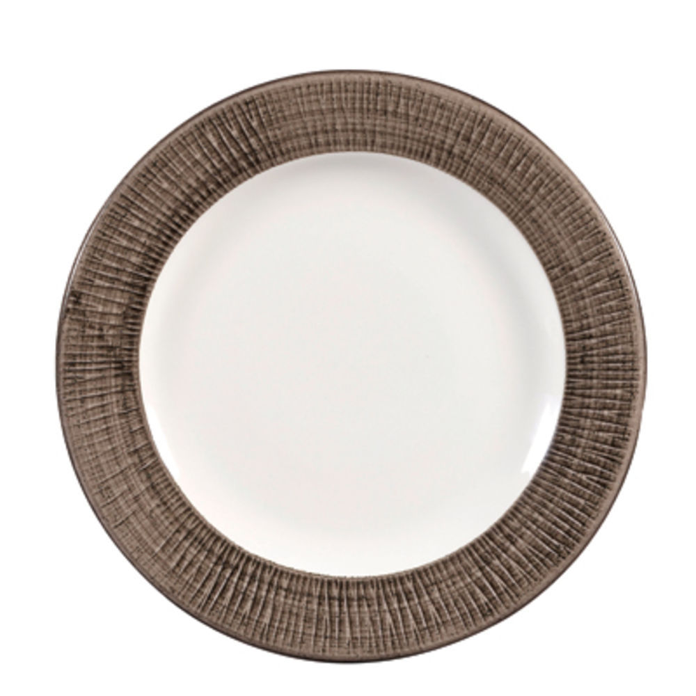 Churchill Plate 8-1/4" dia. round- ceramic- Dusk