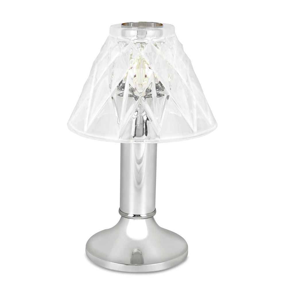 Sterno Paige Lamp Chrome With Adeline , 6 each per case