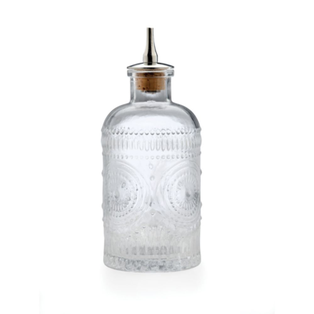 Barfly Bitters Bottle, 6.8 oz. (200 ml.), retro styling, 2-5/8" dia. x ...