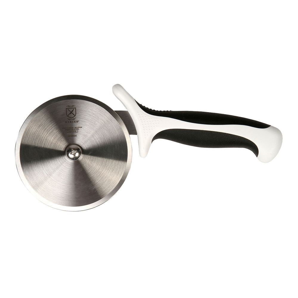 Mercer Millennia 4" Pizza Cutter - White Handle