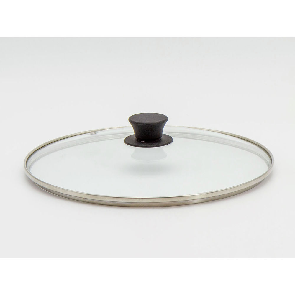 Eastern Tabletop EcoServe Round Glass lid, 11.6L x 11.6W x 2.8H