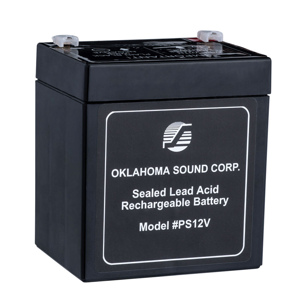 Oklahoma Sound Power Sonic 12 Volt 5-Amp Rechargeable Battery