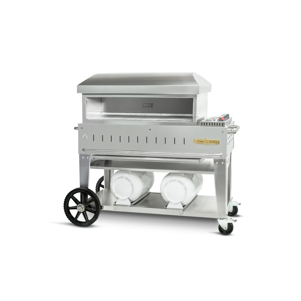 Crown Verity 36" CLUB SERIES PIZZA OVEN, WITH HORIZONTAL TANKS ...