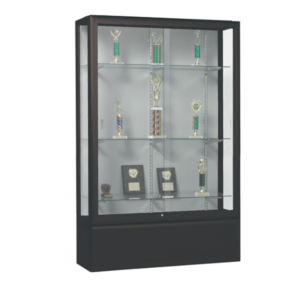 Aarco Products Aarco Display/Trophy Case with Black Powder Coated Finish