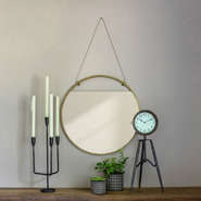 Park Hill Gable Round Mirror