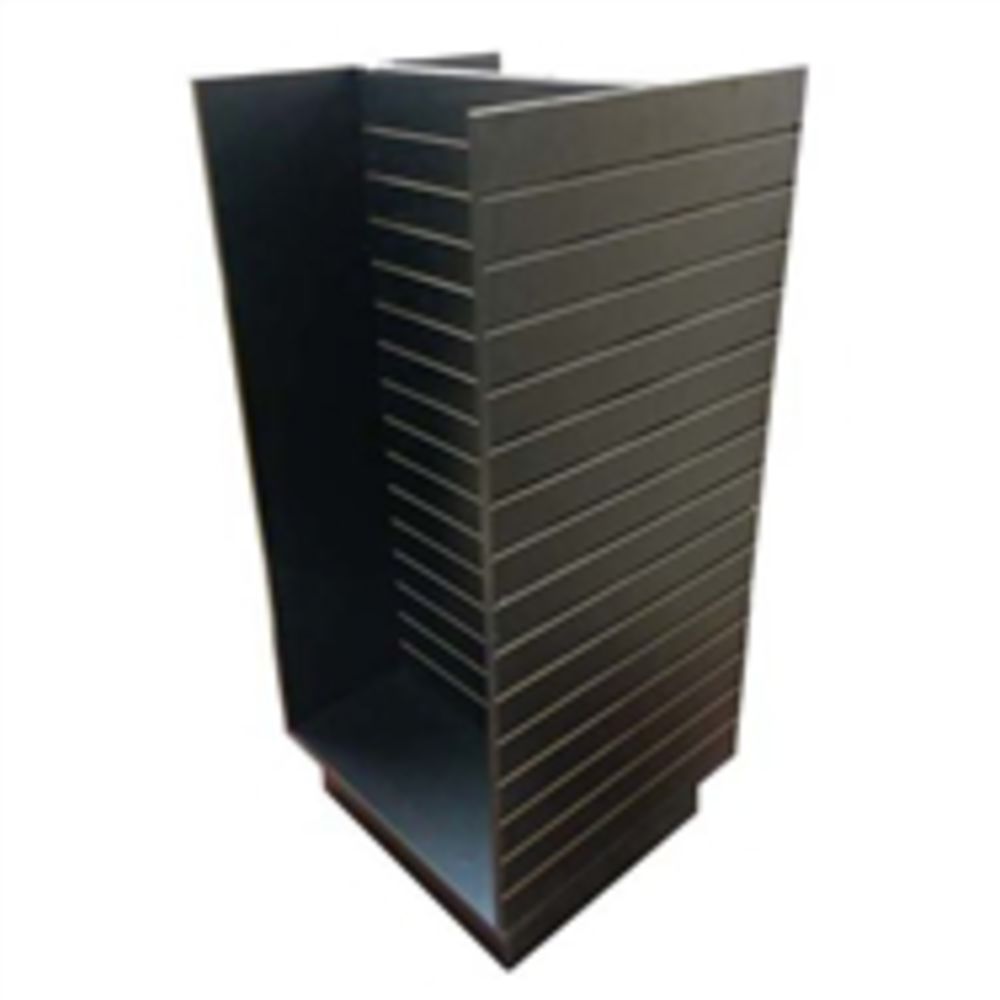 Gondola Slatwall H-Unit, Black
