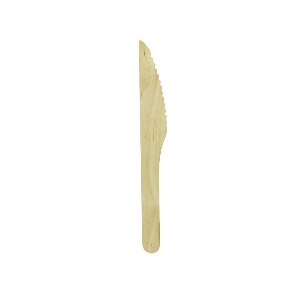 Packnwood Unwrapped Wooden Knife - 2000 per case