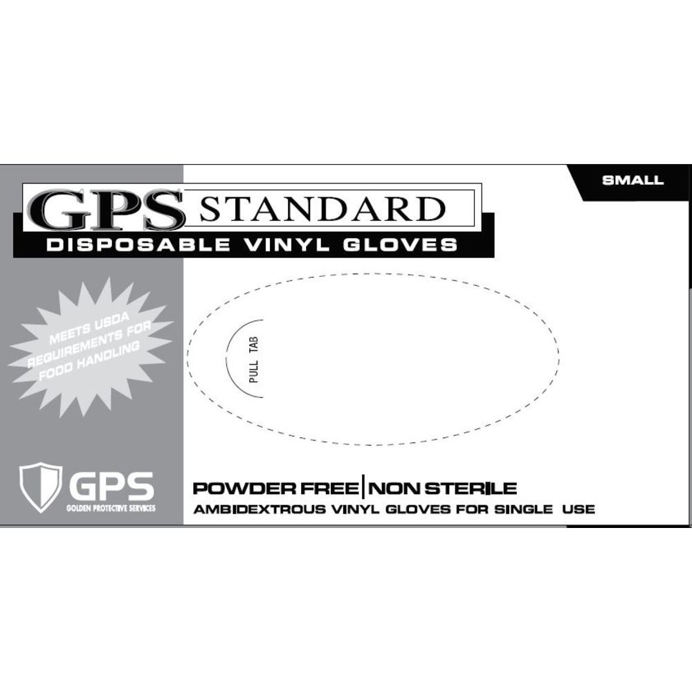 Golden Protective Services GPS Standard Vinyl Industrial Powder Free ...