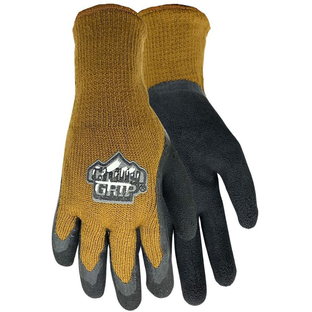 Red Steer Glove Company Chilly Grip A315 Brown Foam Latex Palm ...