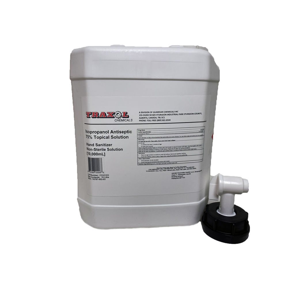 Golden Protective Services Traxol Isopropanol Antiseptic 75% Topical ...
