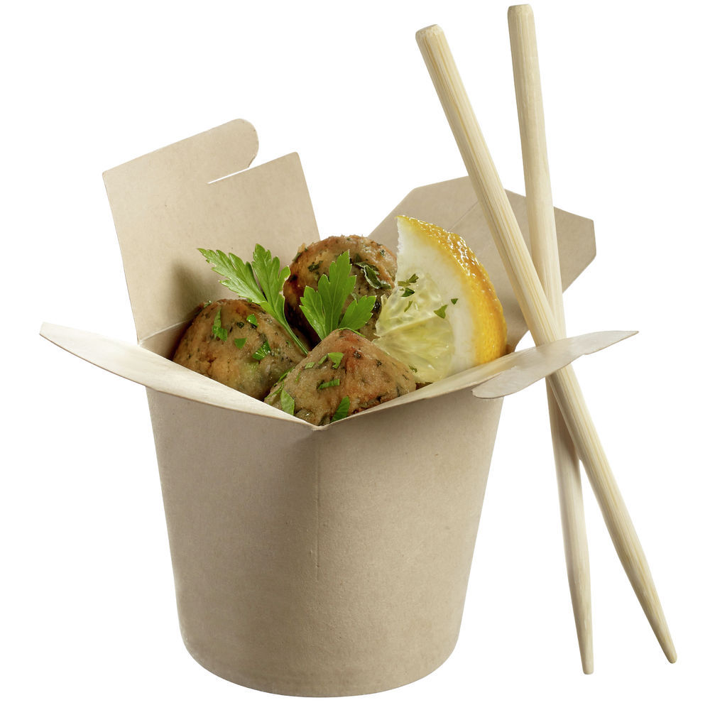 Solia Baby Bamboo Fiber Pasta Box, Laminated, Compostable 4.7oz D2.2 H2 ...