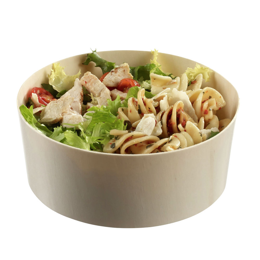 Solia Wooden Rectangular Laminated Bowl with Lid 23.7oz 7.1x5.1xH1.6 in ...